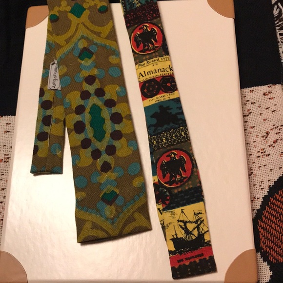 Rooster | Accessories | Vintage Rooster Ties Set Of 2 | Poshmark